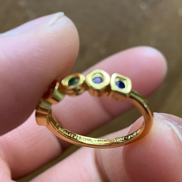 Jewelry | Nwot Marvel The Avengers Infinity Stones Ring Size Us 6 ...